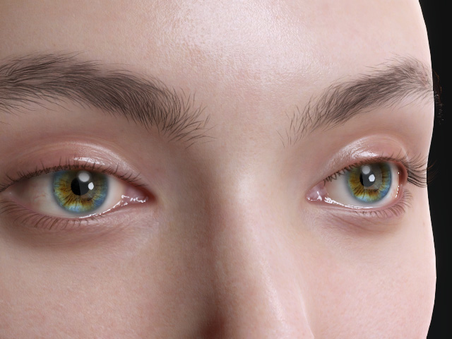 Morphing Eyelashes