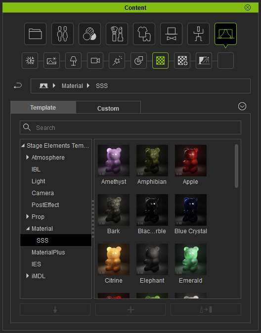 New Contents for SSS Shader