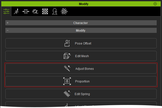 Refining Expressions by Adjusting Bones or Corrective Morphs
