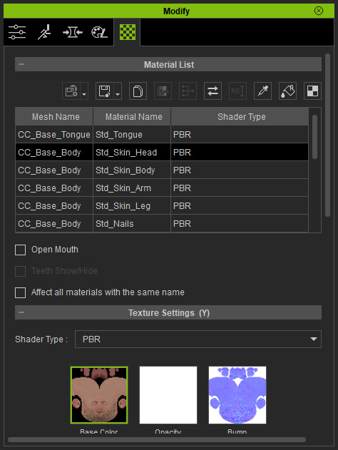 SSS Light for Character