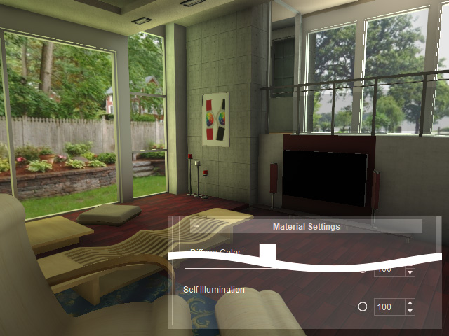 Self Illumination for GI