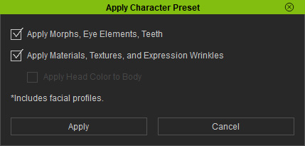 Setting Base Avatar Appearance