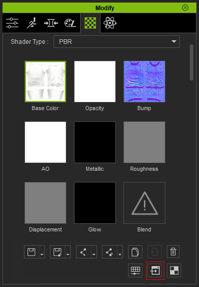 Modifying Texture Settings