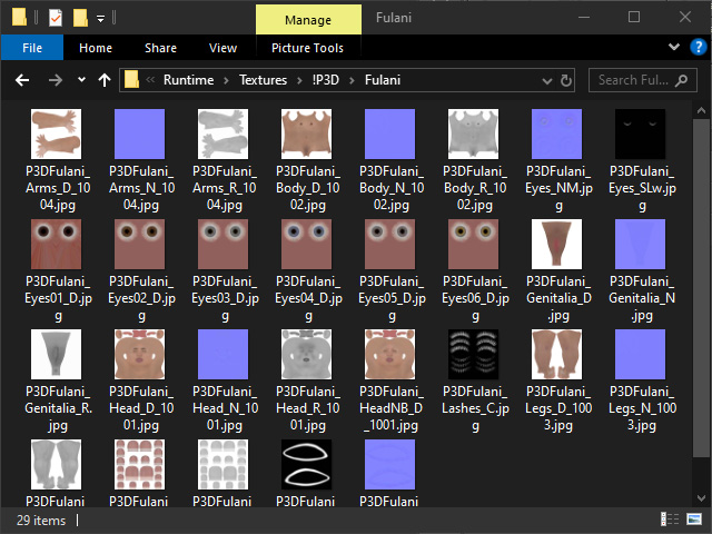 Using INI for Loading All Body Textures