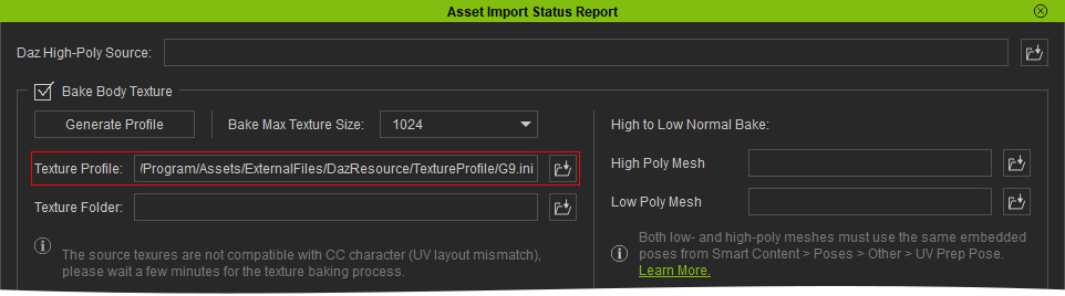 Using INI for Loading All Body Textures