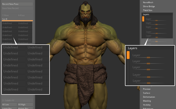 Modifying and Refining Posed Characters