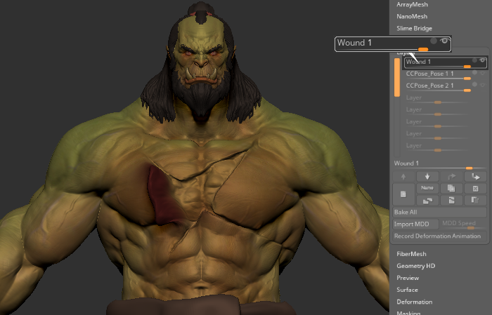 Modifying and Refining Posed Characters