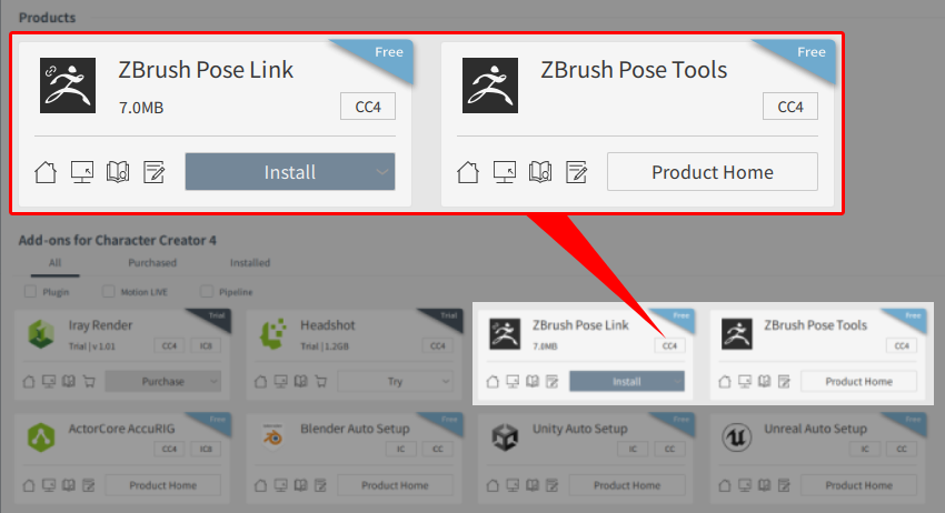 Installing ZBrush Pose Tools