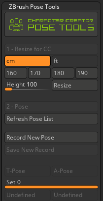 Recording New Poses in ZBrush