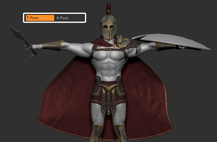 Sending T / A Poses to ZBrush