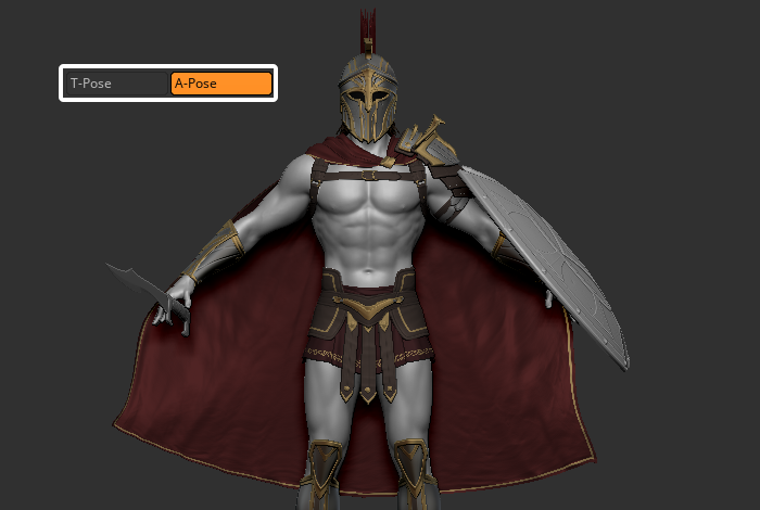 Sending T / A Poses to ZBrush
