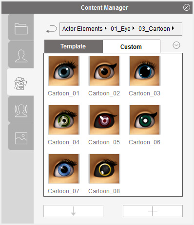 Eye Template Gallery