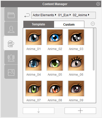 Eye Template Gallery