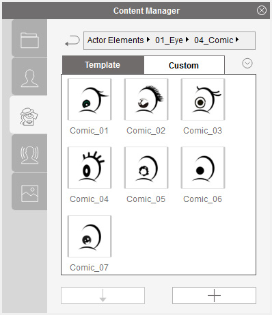 Eye Template Gallery