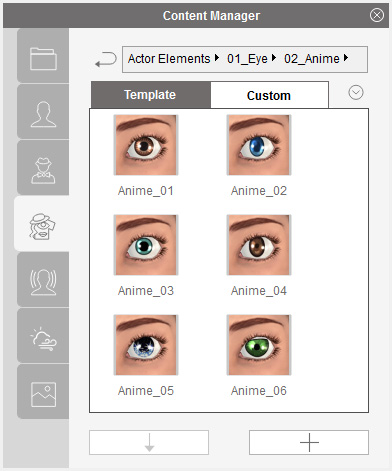 Eye Template Gallery
