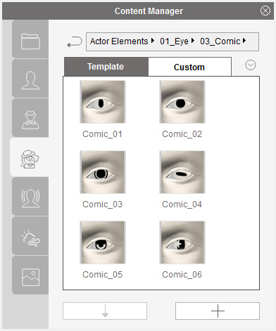 Eye Template Gallery