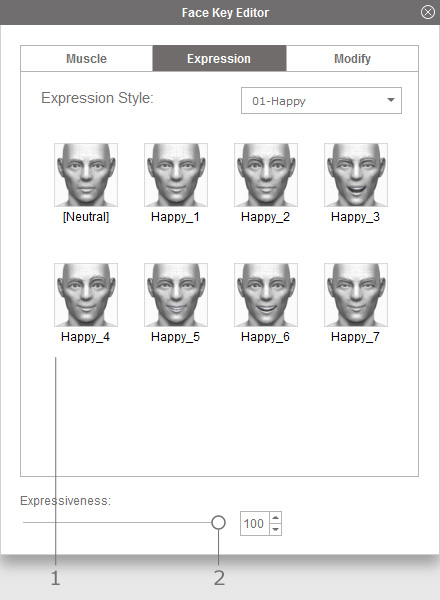 Introducing the Face Key Editor