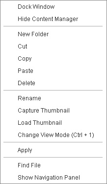Content Manager and Scene Manager