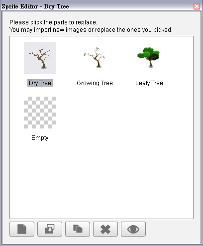 Transforming the Sprite Elements