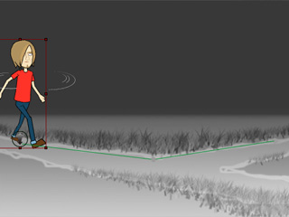 Turning the Character with Angle Keys
