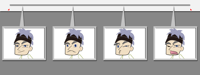 Using the Sprite Editor to Switch Facial Expressions