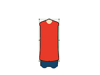 Using the Pose drop-down list to select the desired pose for editing.