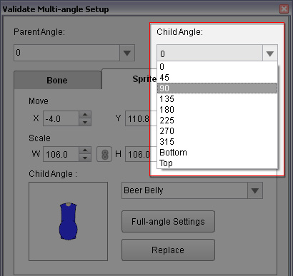 Click the Replace button and load one of the prepared media to replace ...