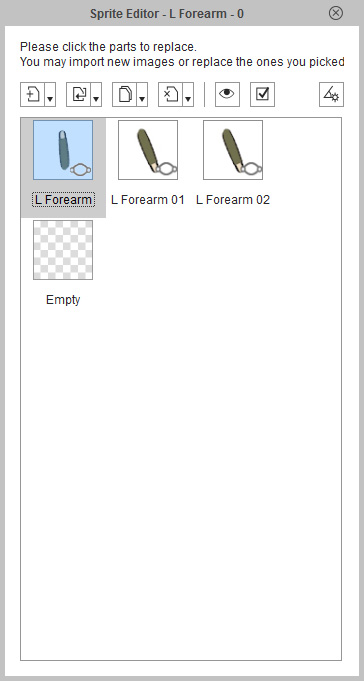 Preparing a Custom Sprite