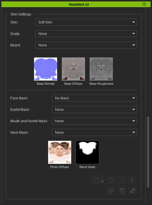 Skin Settings