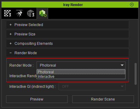 Render Modes (New for v1.1)