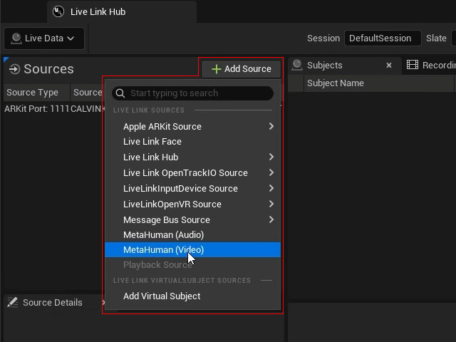 Webcam Live Streaming Performance for CC Characters