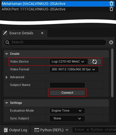 Webcam Live Streaming Performance for CC Characters