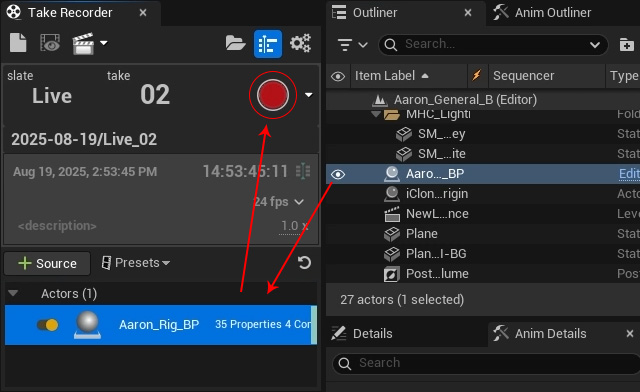 Webcam Live Streaming Performance for CC Characters
