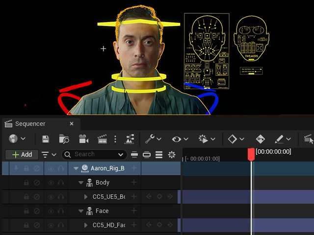 Webcam Live Streaming Performance for CC Characters