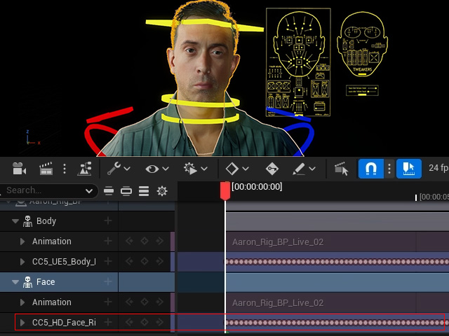 Webcam Live Streaming Performance for CC Characters