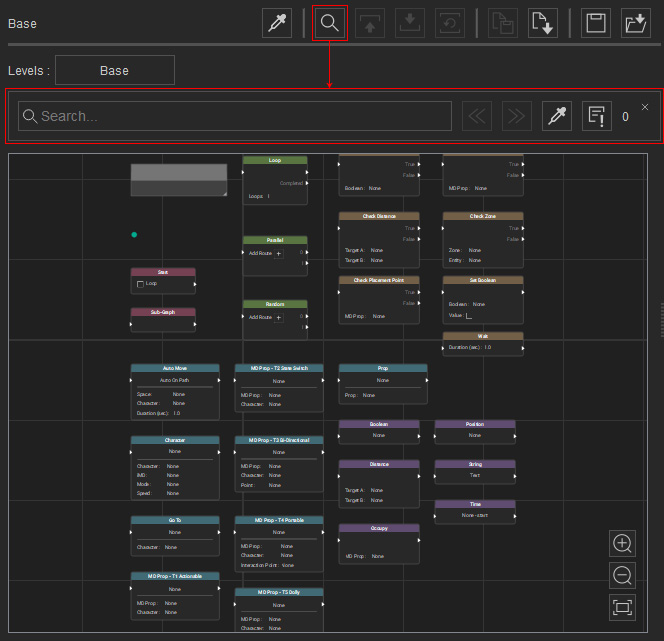 Searching Graph Nodes