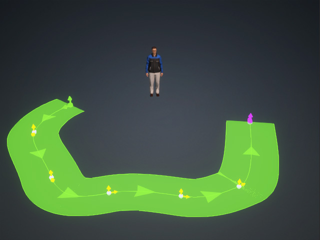 Using Auto Move Nodes - Path