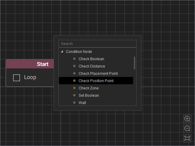 Using Check Position Point Nodes