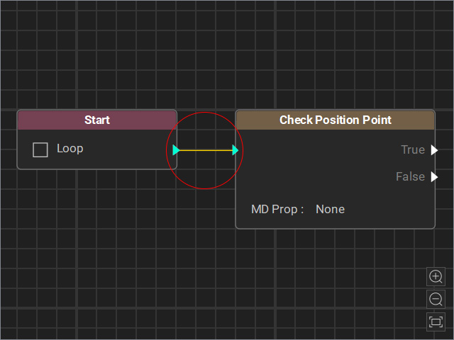 Using Check Position Point Nodes