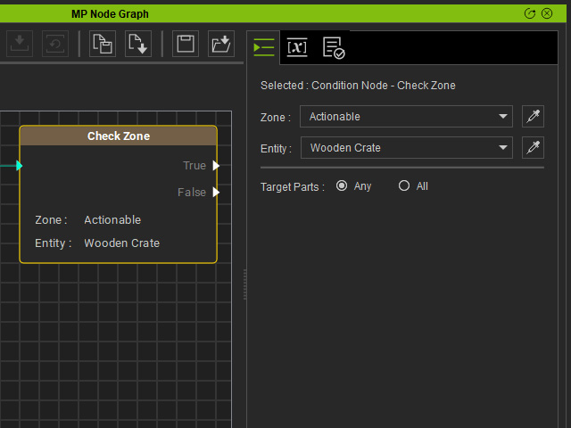 Using Check Zone Nodes