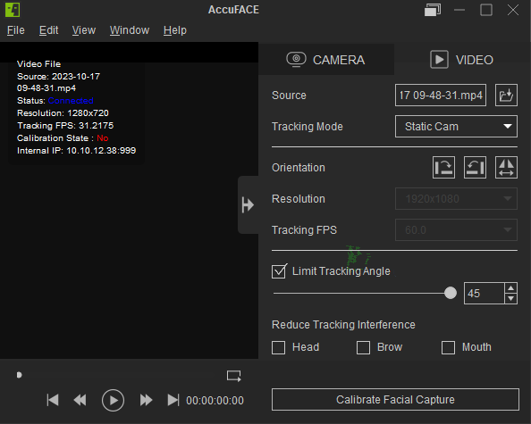 Video Formats and Settings