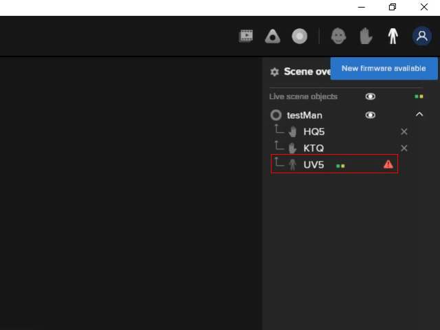Device Settings - Rokoko Smartsuit Pro