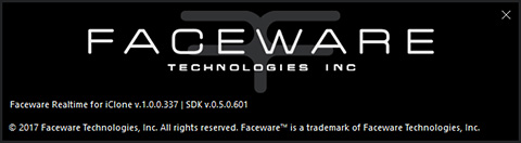 User Interface Introduction for Faceware Realtime for iClone