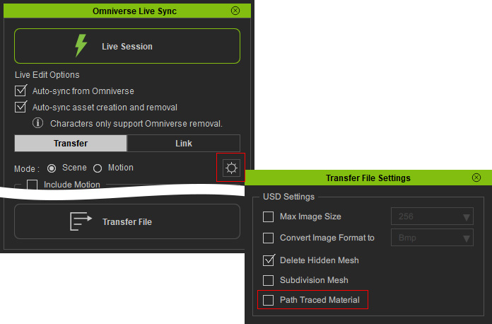 Tips for Live Sync