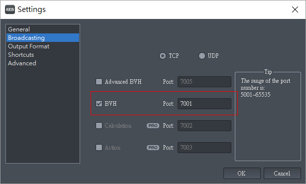 Preference Panel