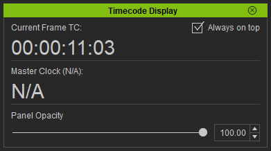 Timecode Plugin