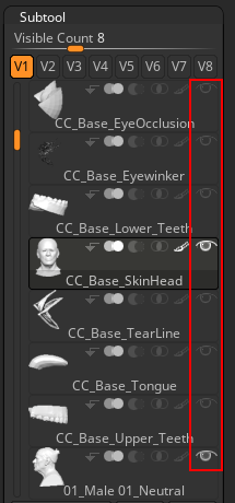 Base Mesh Projection Workflow