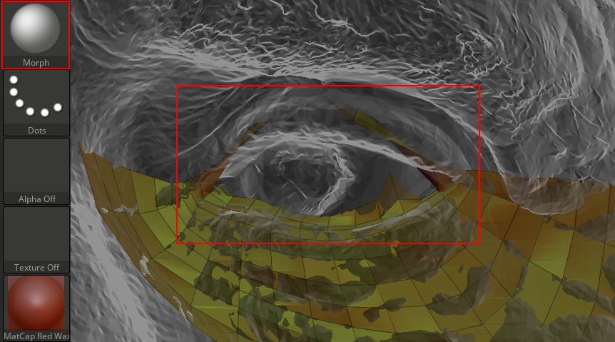 Base Mesh Projection Workflow