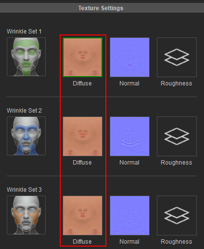 Base vs Wrinkle Diffuse