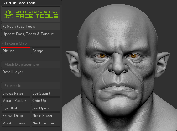 Diffuse and Range Maps